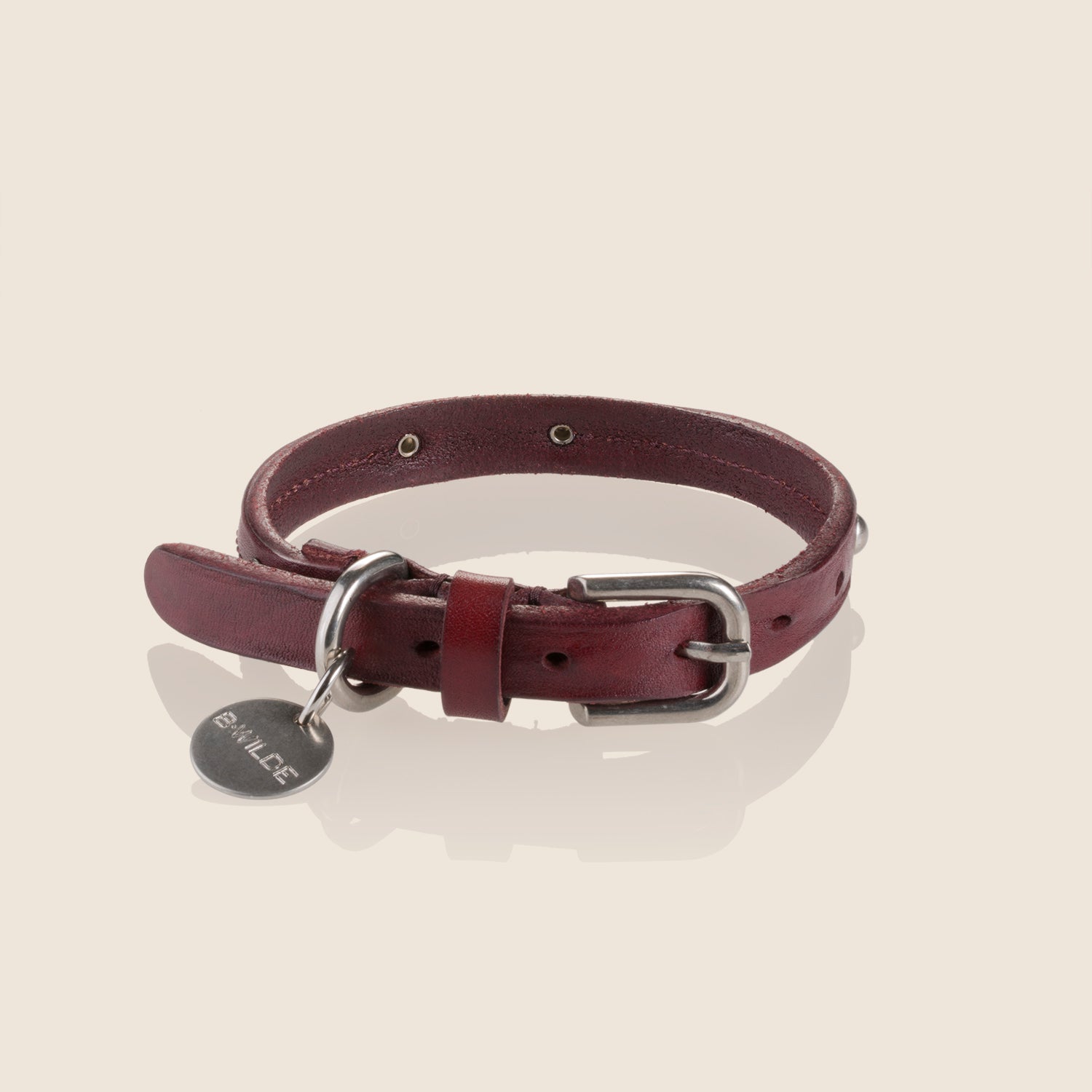 MILO collar - BORDEAUX – bwildecollection