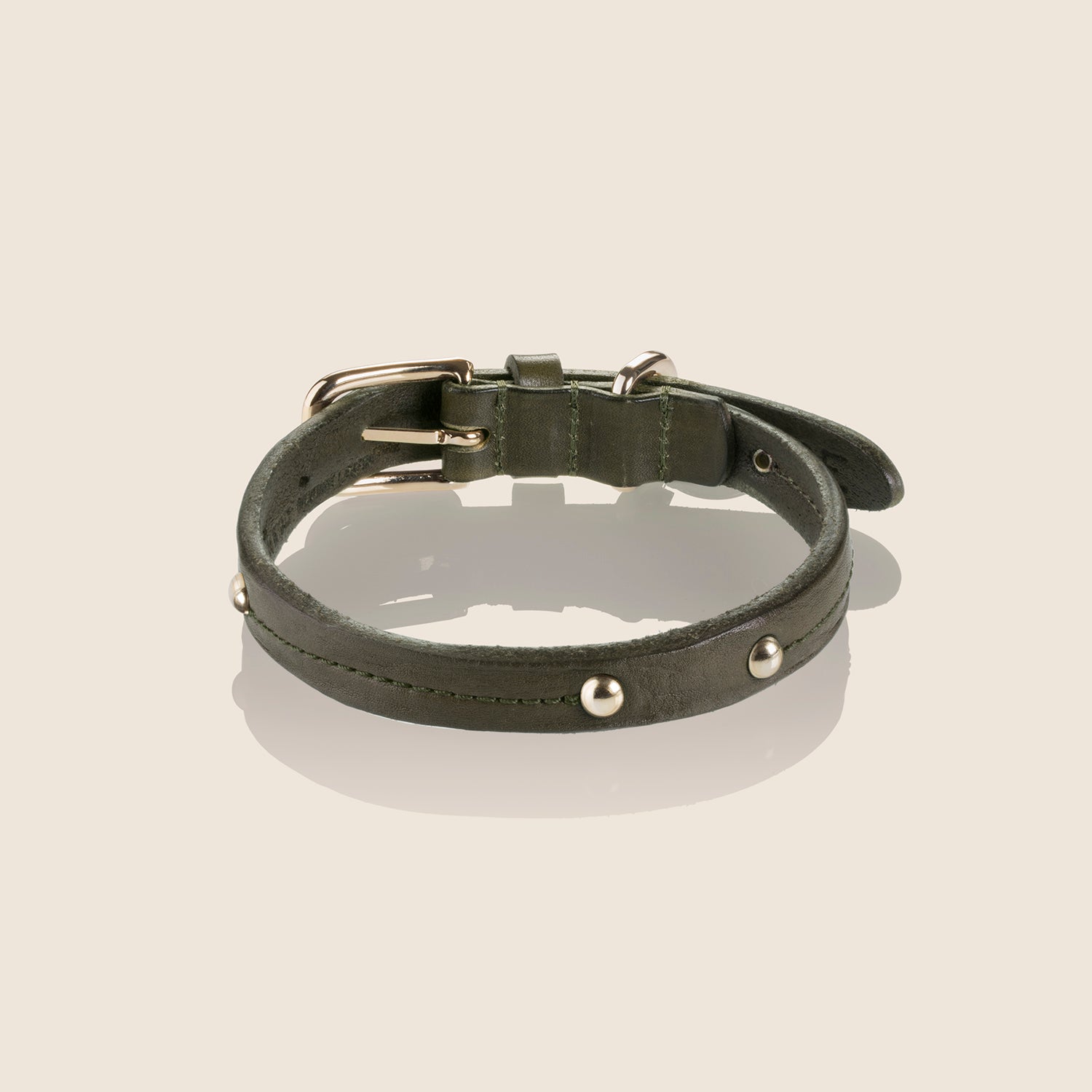 MILO collar - OLIVE – bwildecollection